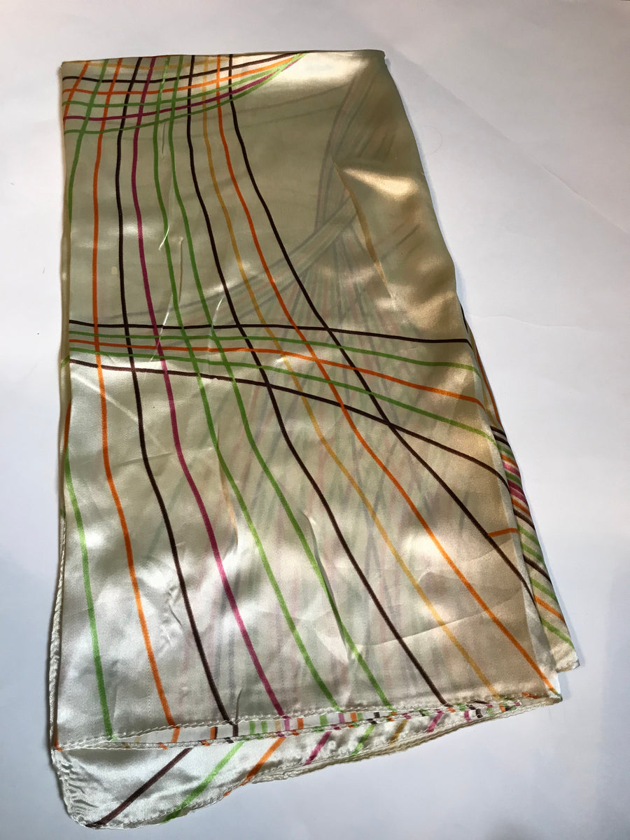 Shiny "Silk" Scarf(Many designs and colors) – Audrey's Tichel Shop